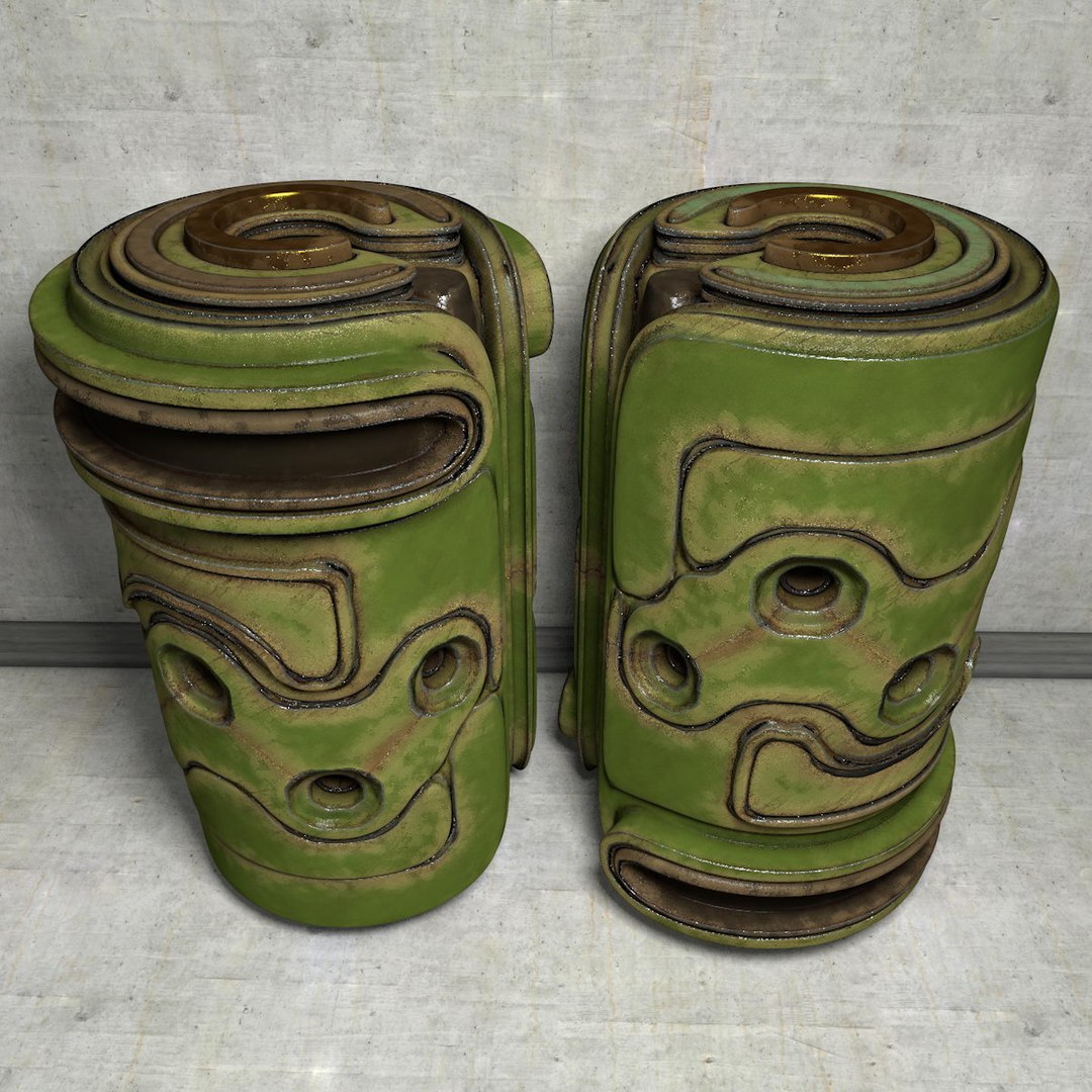 3d Fbx Unit Science Fiction