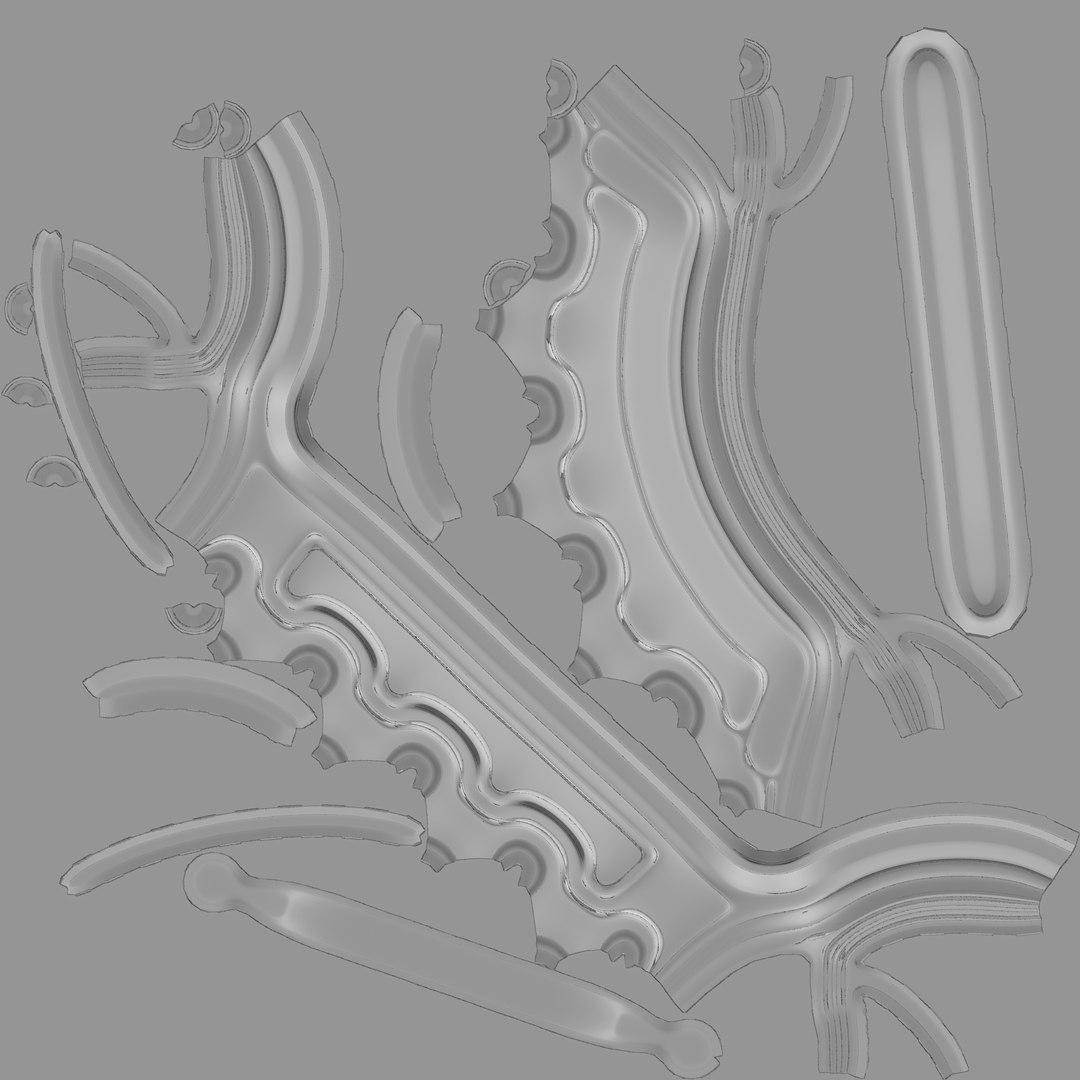 3d Fbx Unit Science Fiction