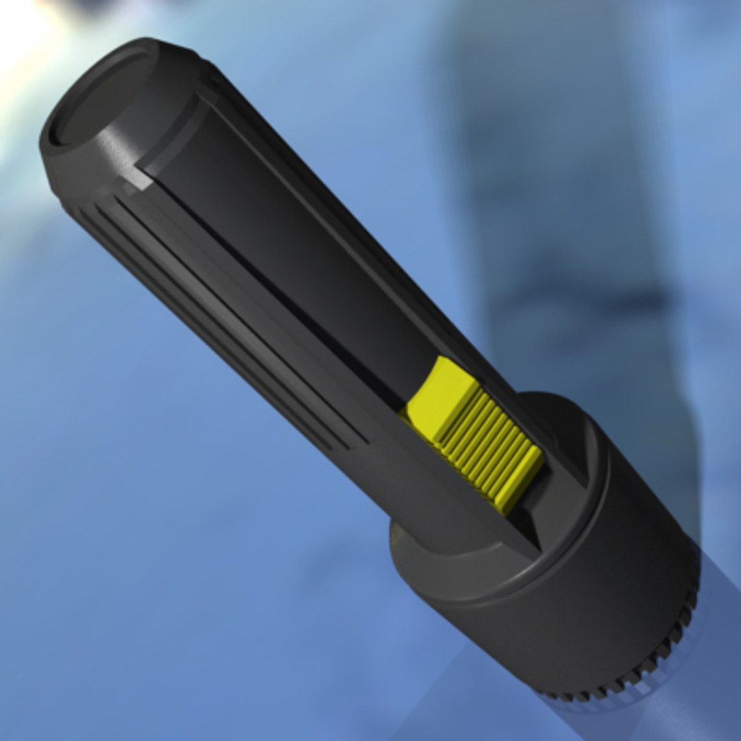 3d Flash Light Model
