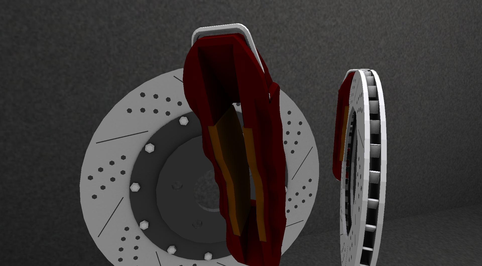 Brake Disc 3d Obj