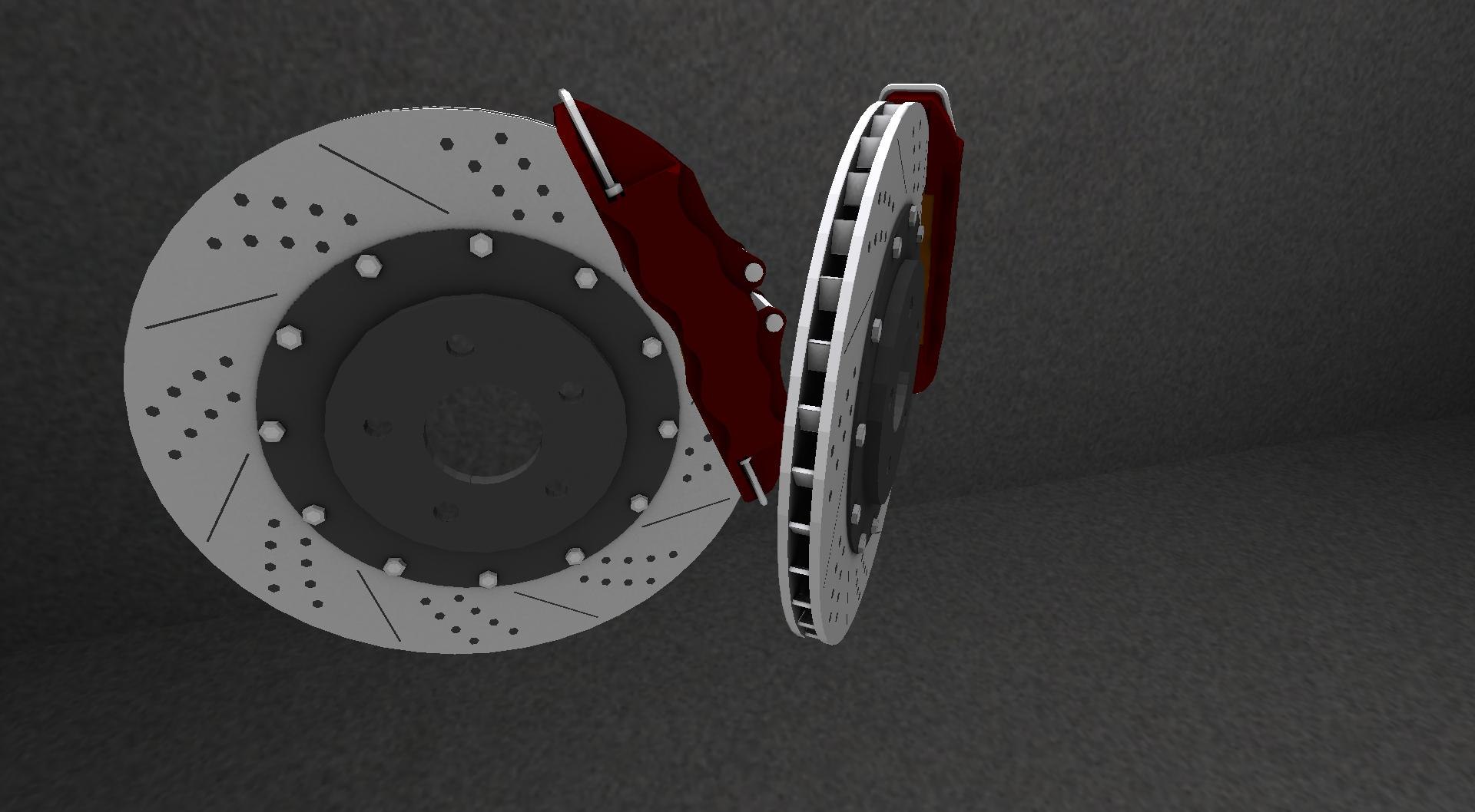 Brake Disc 3d Obj