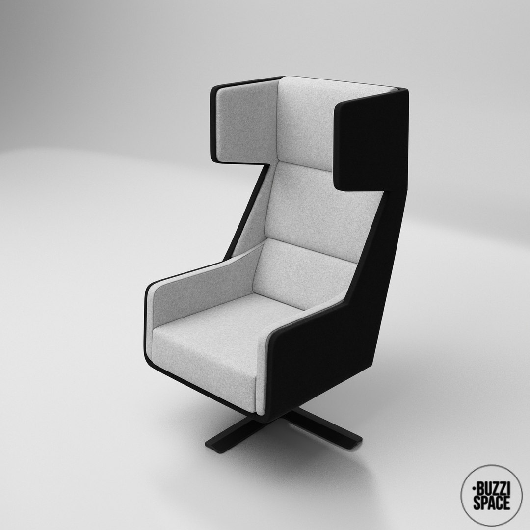 3D Buzzi Space Buzzime Lounge Chair - TurboSquid 1178267