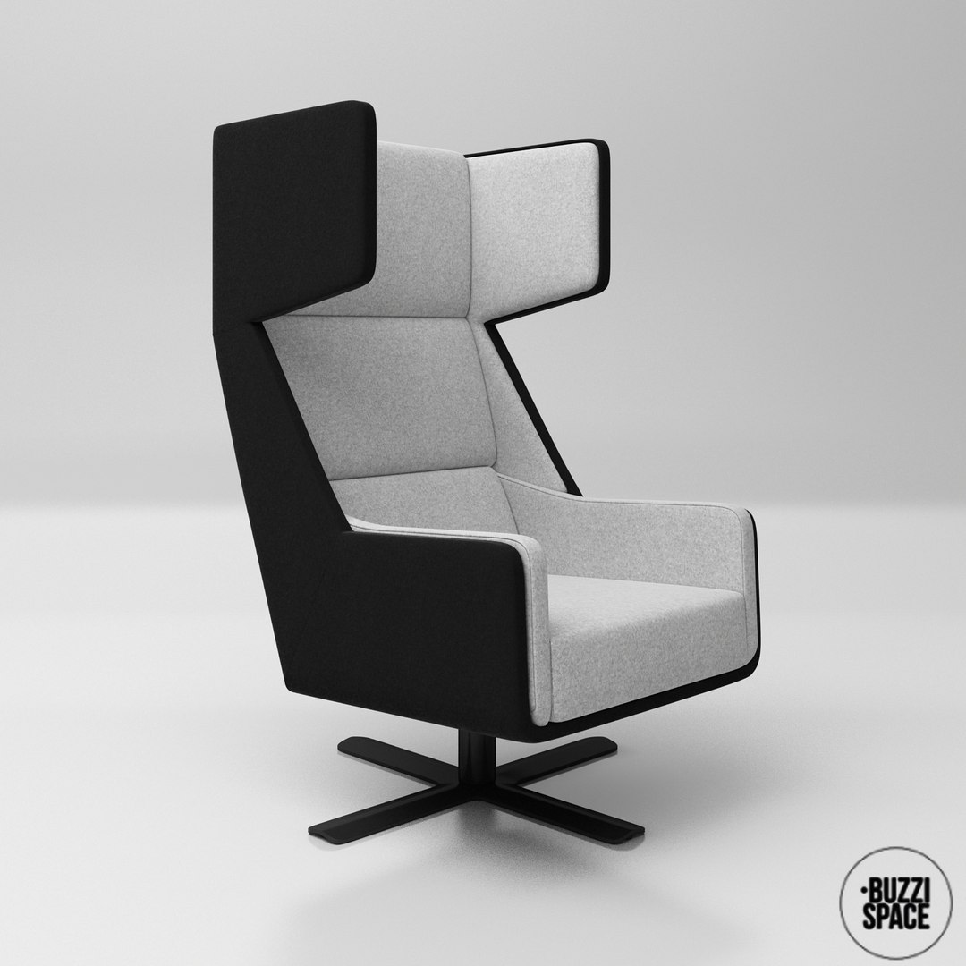 3D Buzzi Space Buzzime Lounge Chair - TurboSquid 1178267