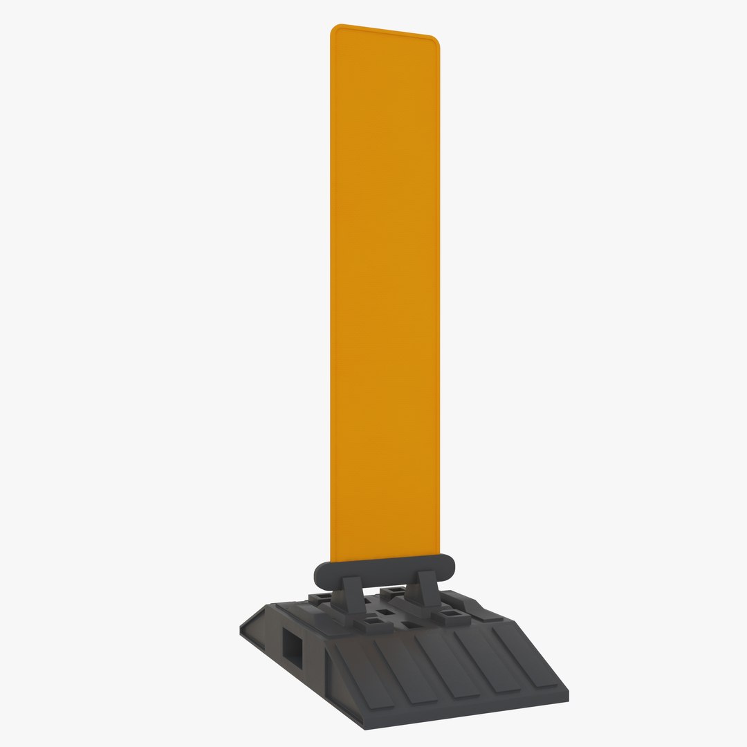 3D Warning Sign II model - TurboSquid 2061727