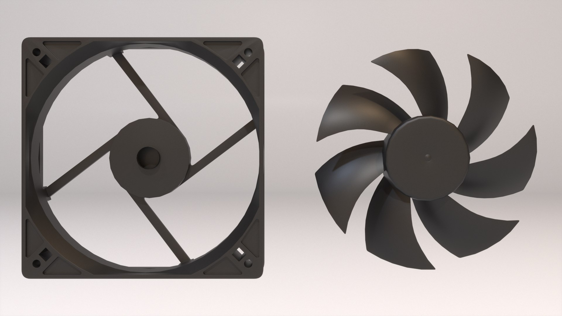 Pc Computer Fan 3D Model - TurboSquid 1704482