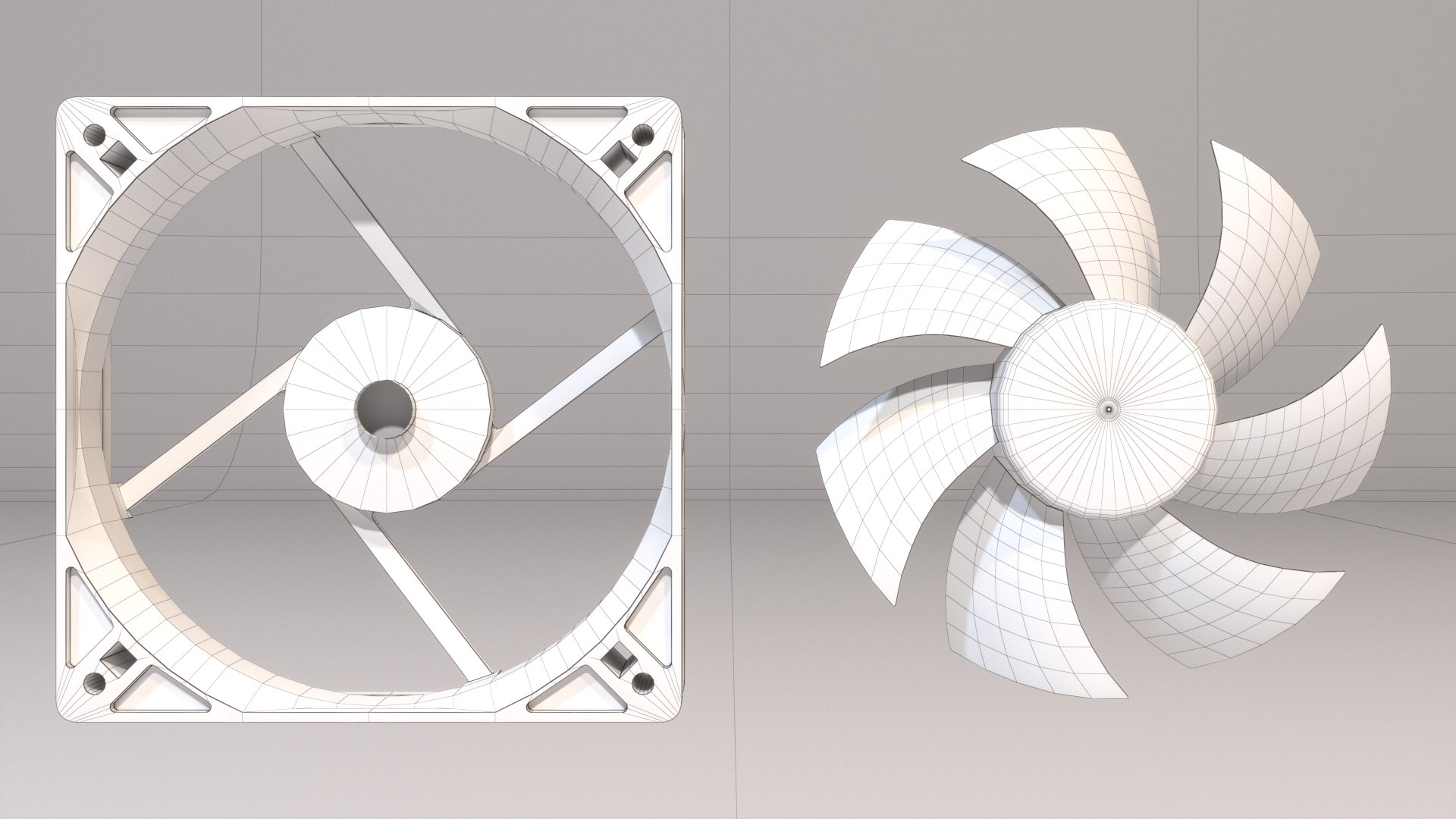Pc Computer Fan 3D Model - TurboSquid 1704482