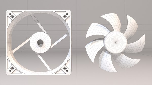 Pc computer fan 3D model - TurboSquid 1704482