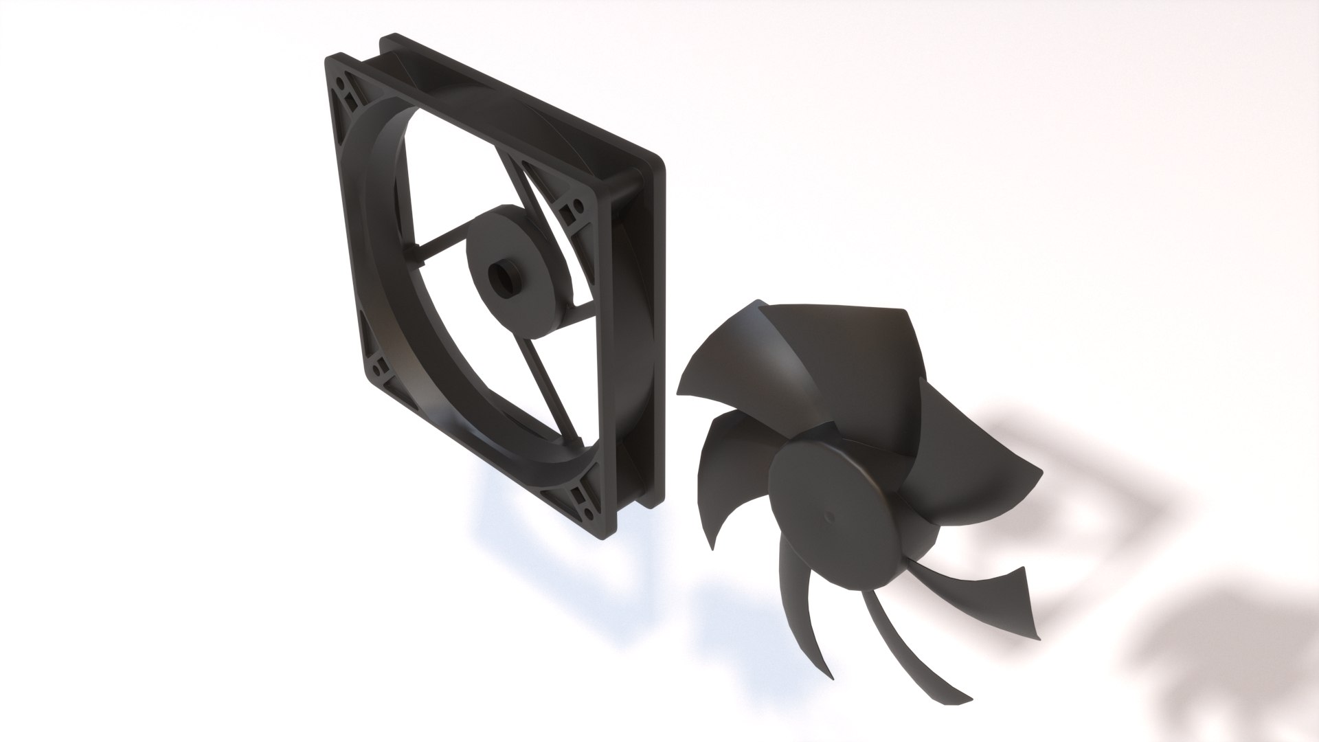 Pc Computer Fan 3D Model - TurboSquid 1704482