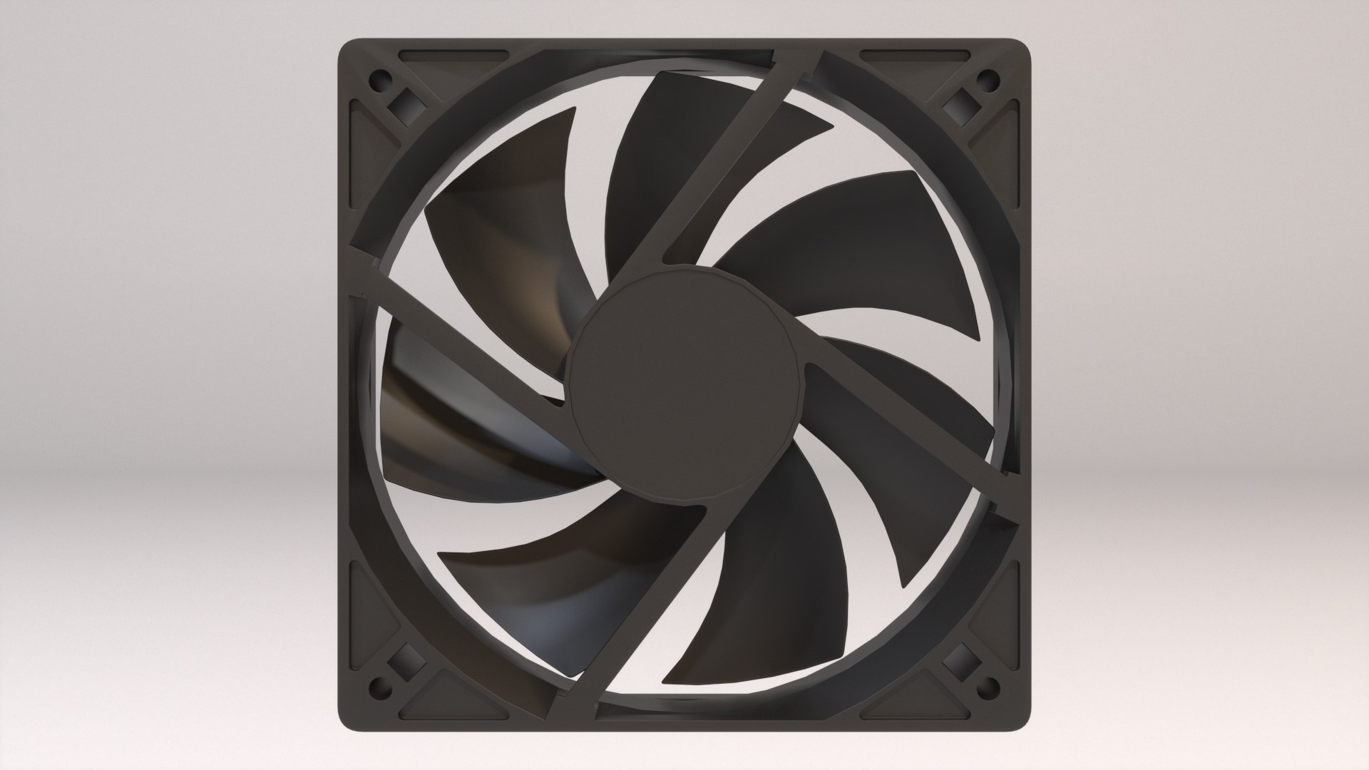 Pc Computer Fan 3D Model - TurboSquid 1704482