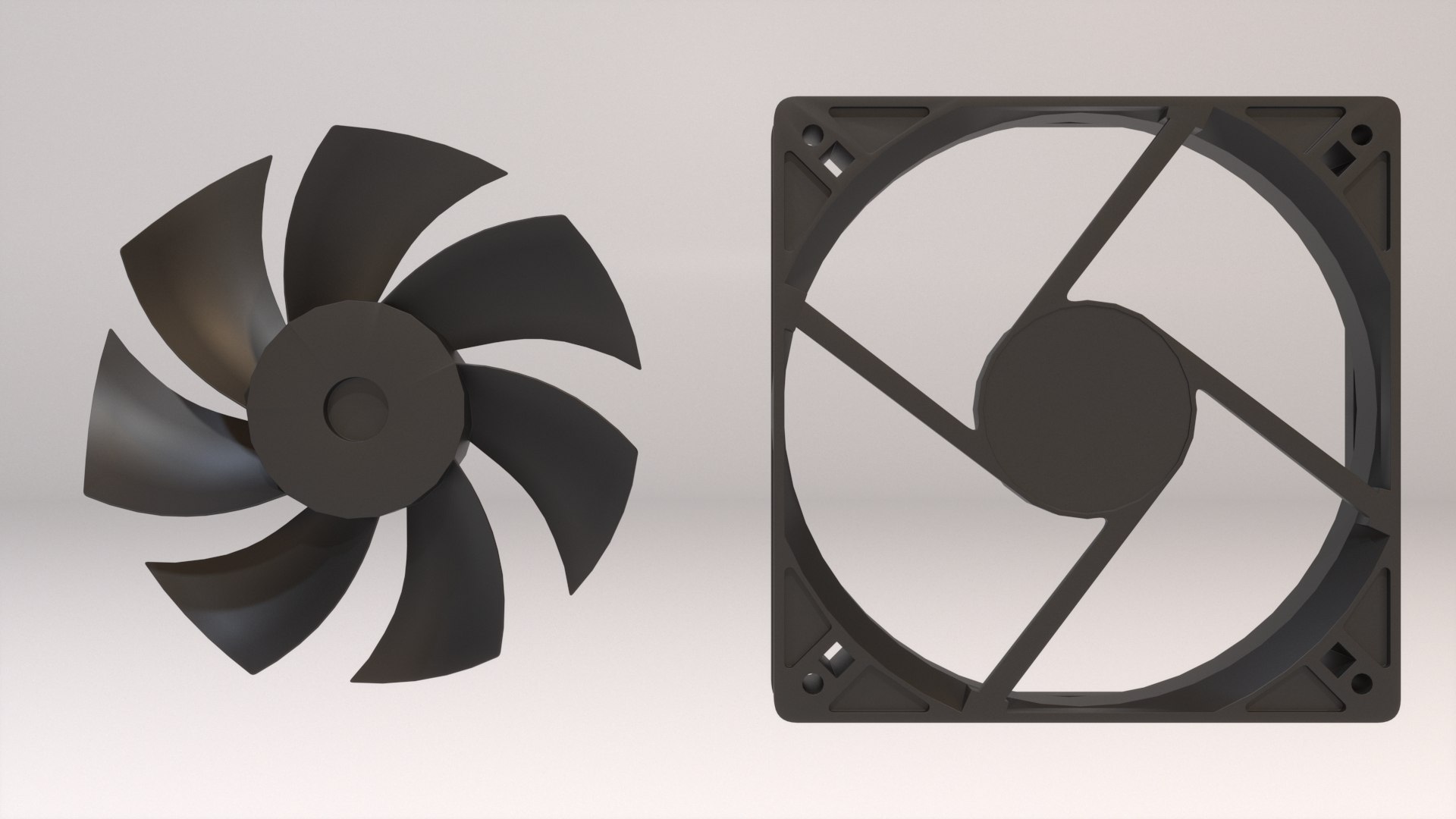 Pc Computer Fan 3D Model - TurboSquid 1704482