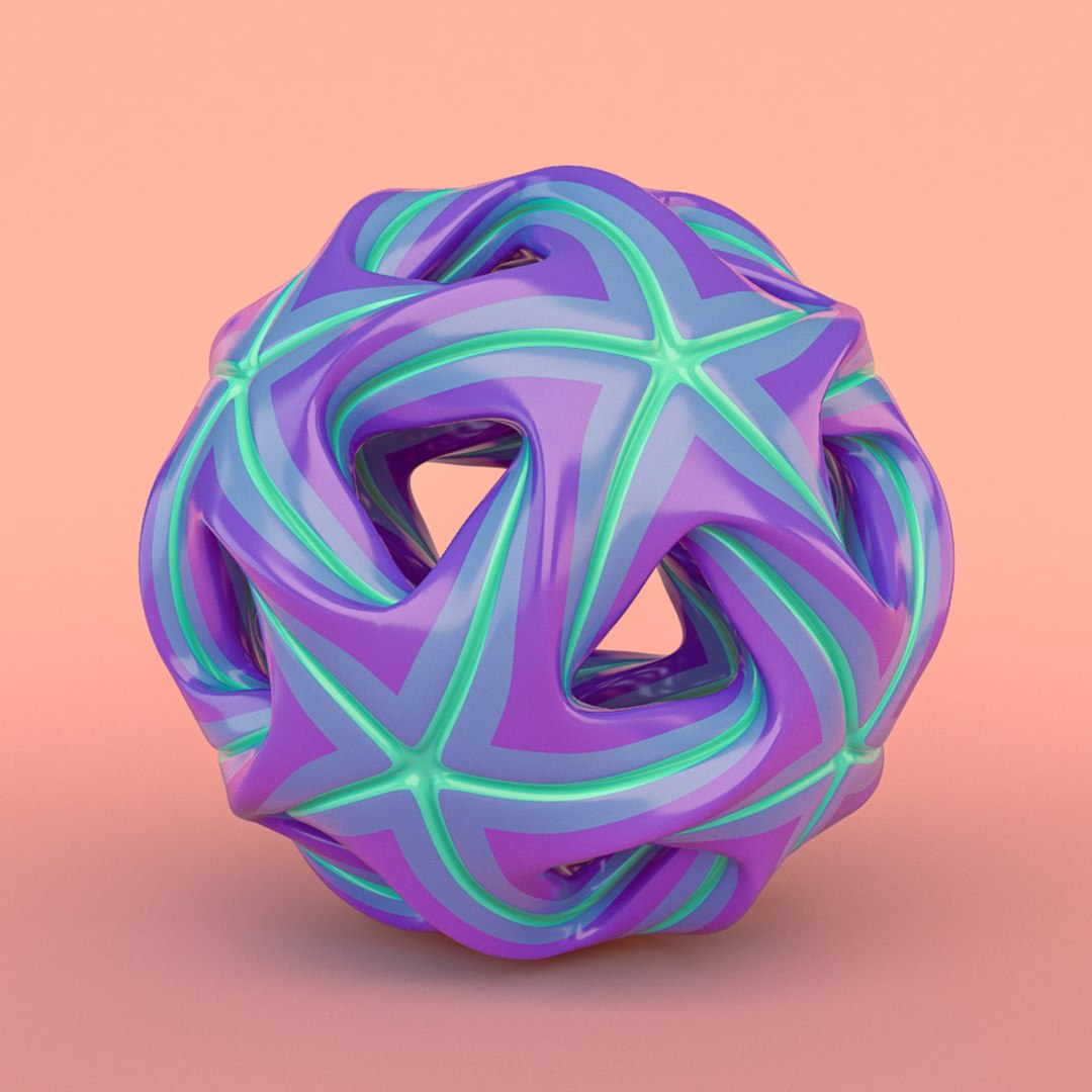 3D abstract object model - TurboSquid 1779095