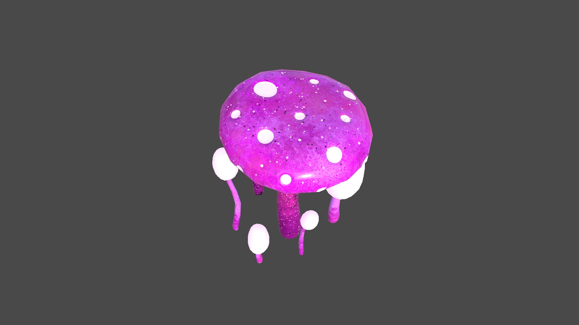 3D Fantasy Mushroom H07 Pink - Scene Backdrop Design - TurboSquid 2180033