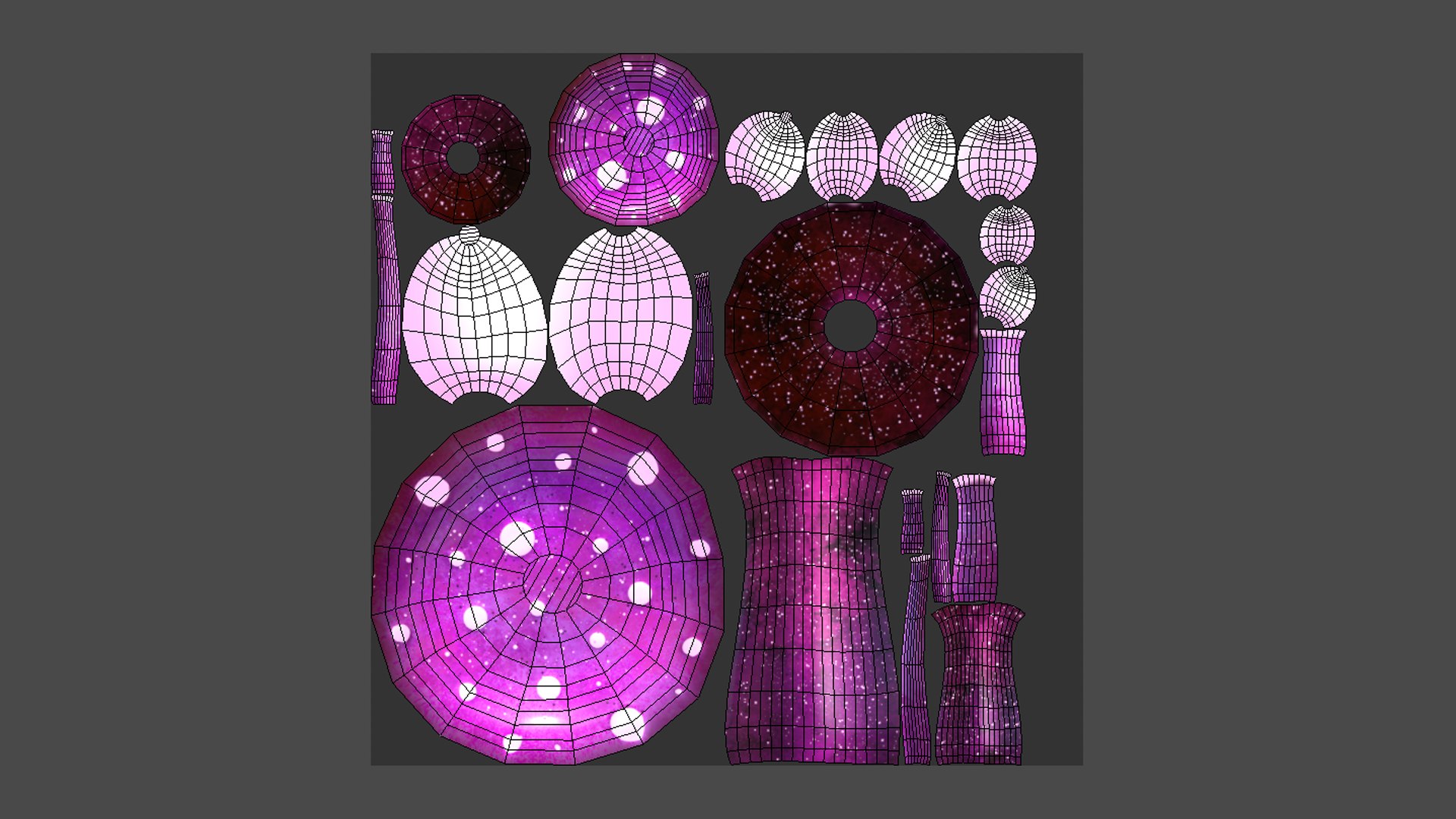3D Fantasy Mushroom H07 Pink - Scene Backdrop Design - TurboSquid 2180033
