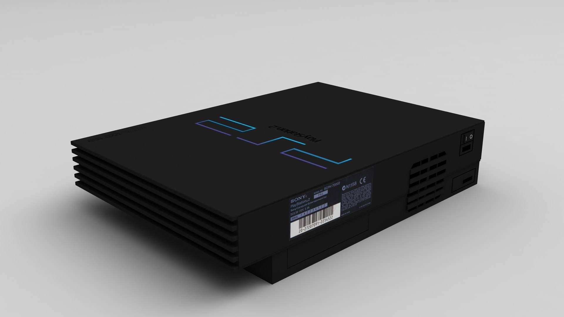 Sony Playstation 2 Model - TurboSquid 2010935