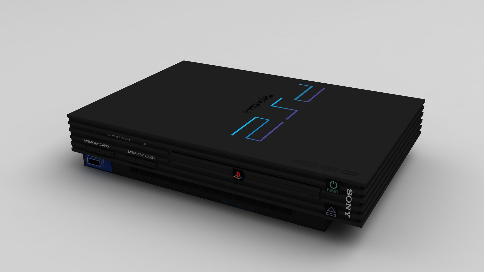Sony Playstation 2 Model - TurboSquid 2010935