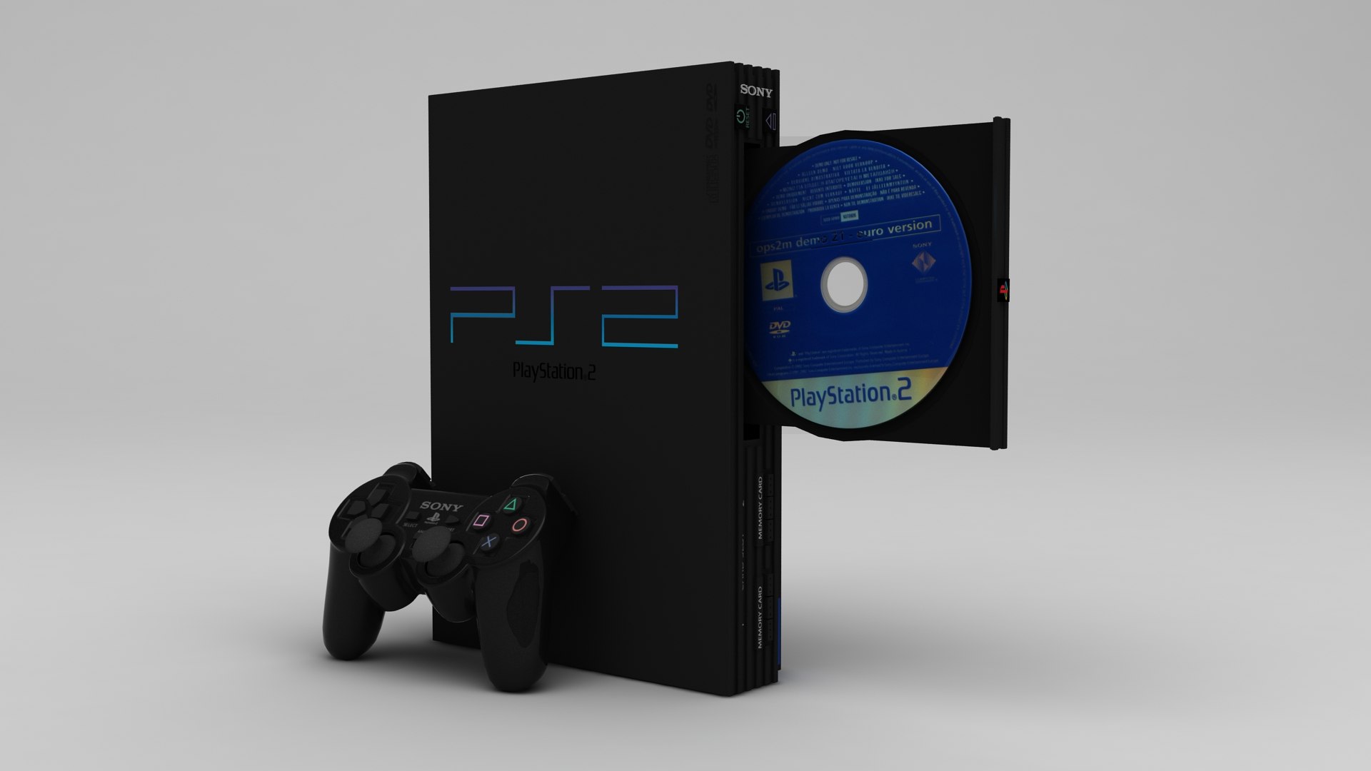 Sony Playstation 2 Model - TurboSquid 2010935