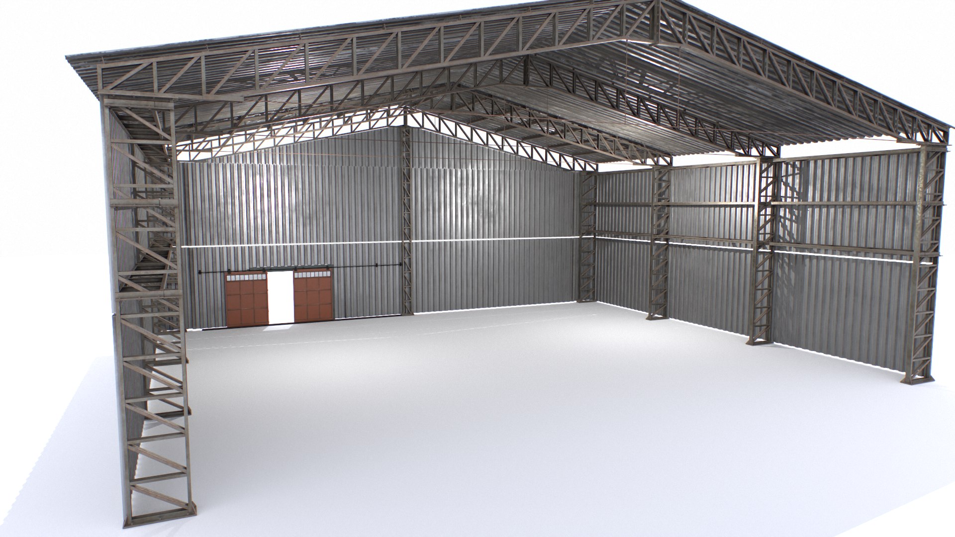 Hangar Modular 3D Model - TurboSquid 2014260