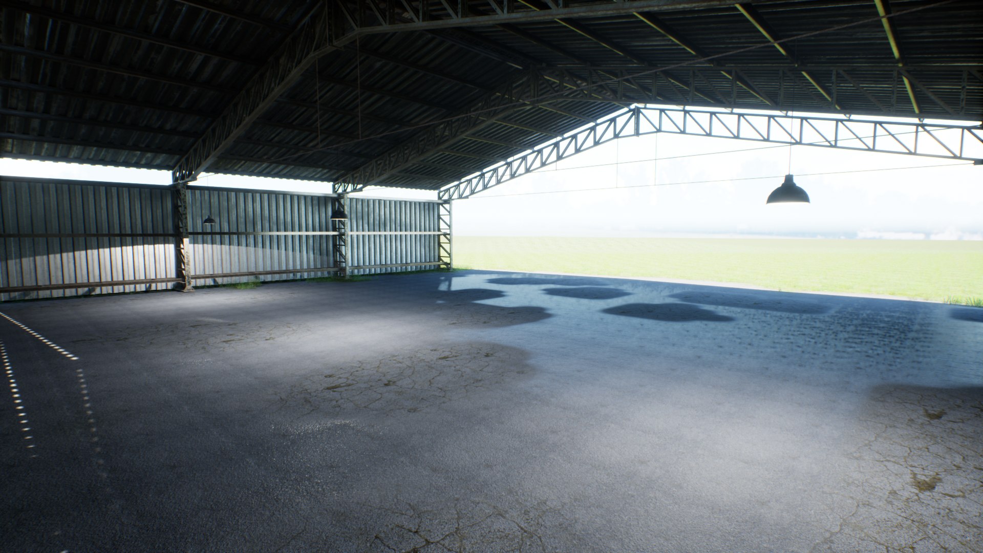 Hangar Modular 3D Model - TurboSquid 2014260