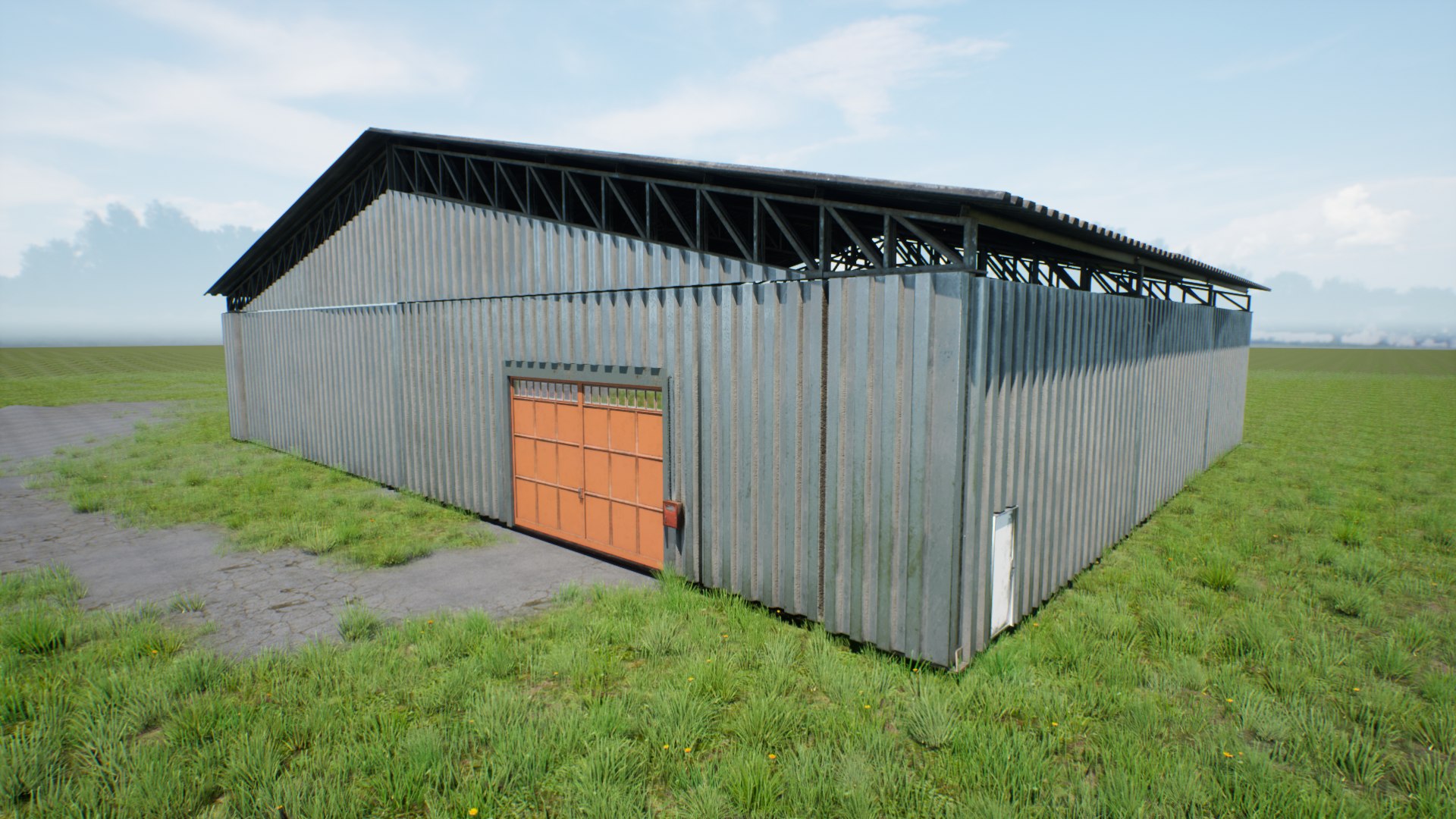 Hangar Modular 3D Model - TurboSquid 2014260