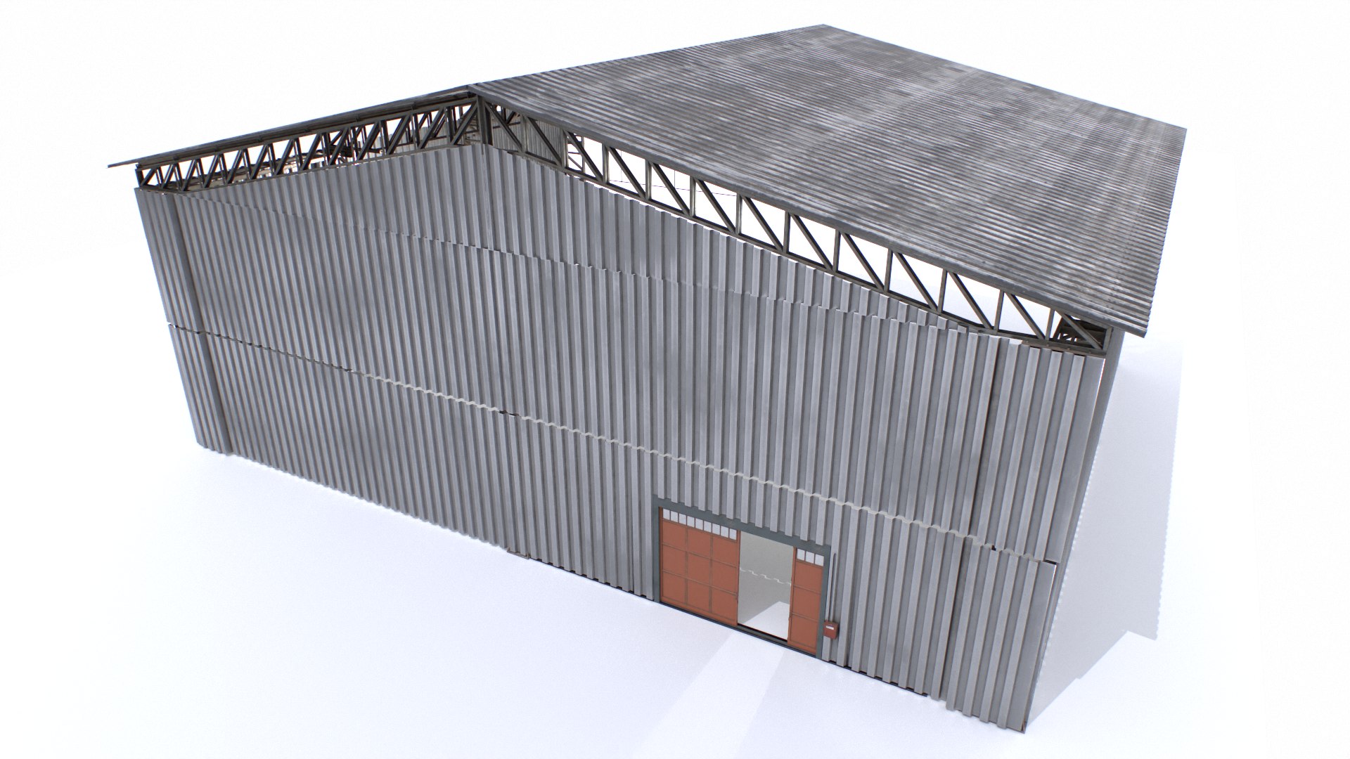 Hangar Modular 3D Model - TurboSquid 2014260