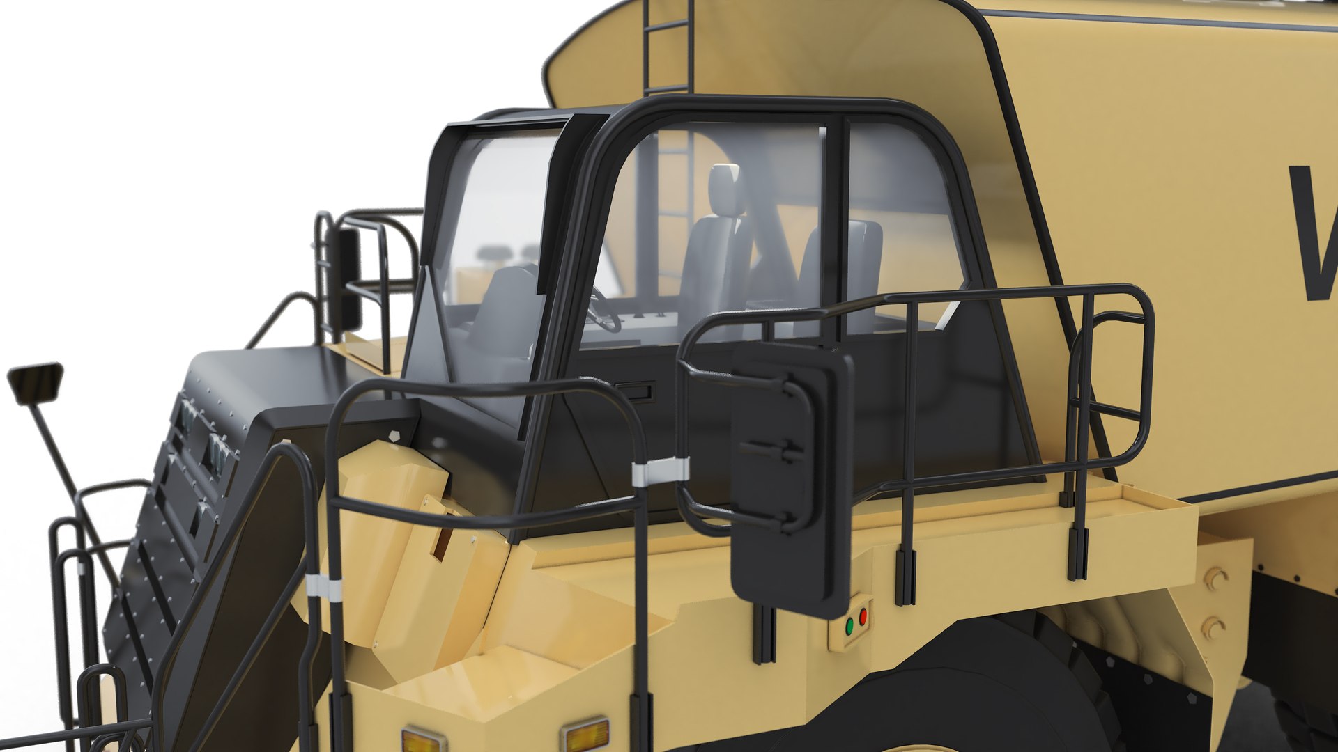 3D Model Big Water Truck - TurboSquid 2279383