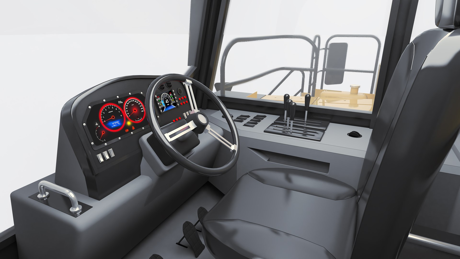 3D Model Big Water Truck - TurboSquid 2279383