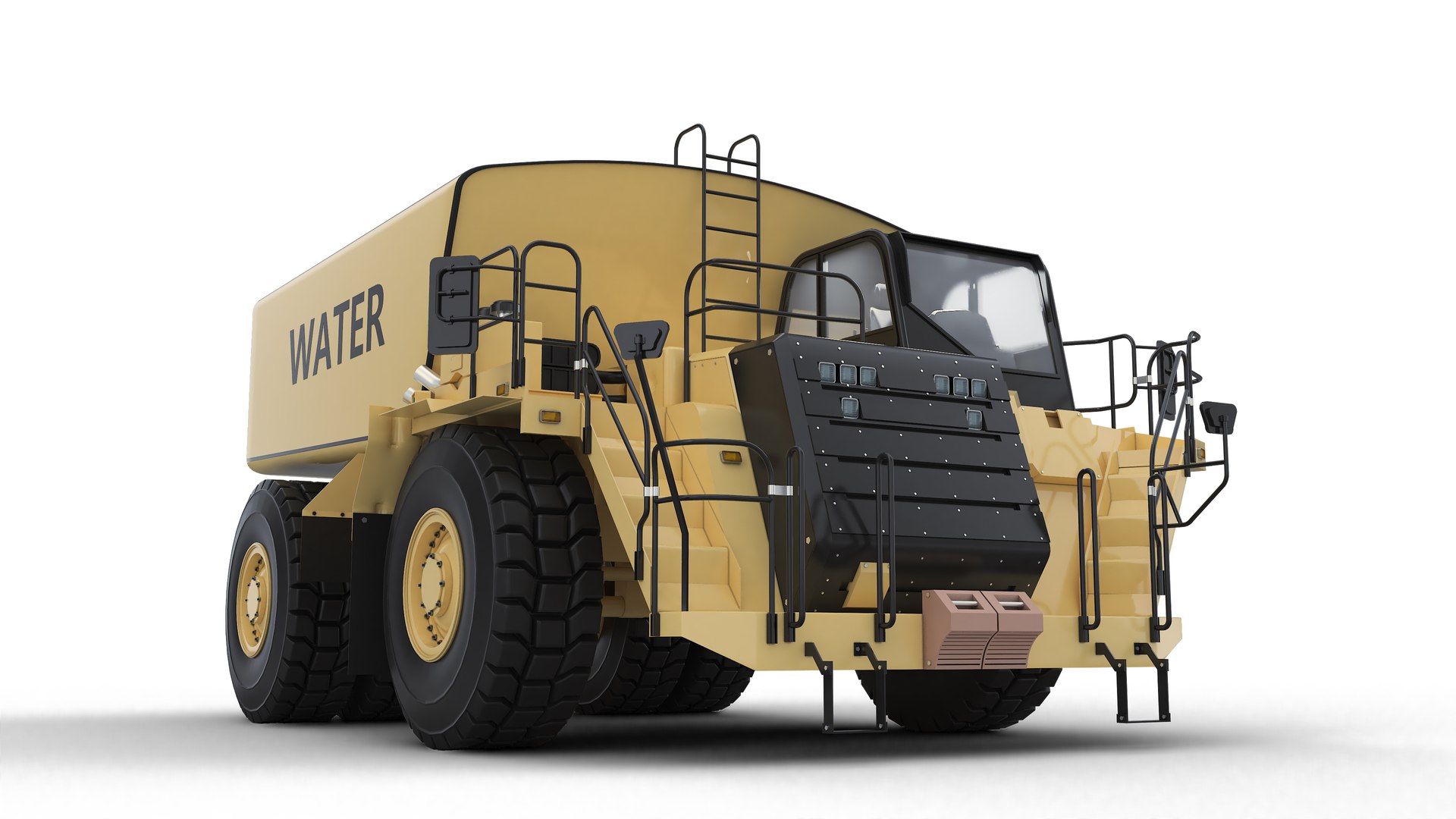 3D Model Big Water Truck - TurboSquid 2279383