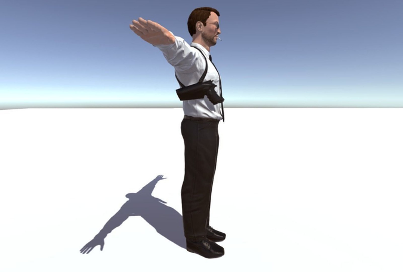 Max Human Secret Agent Character Man