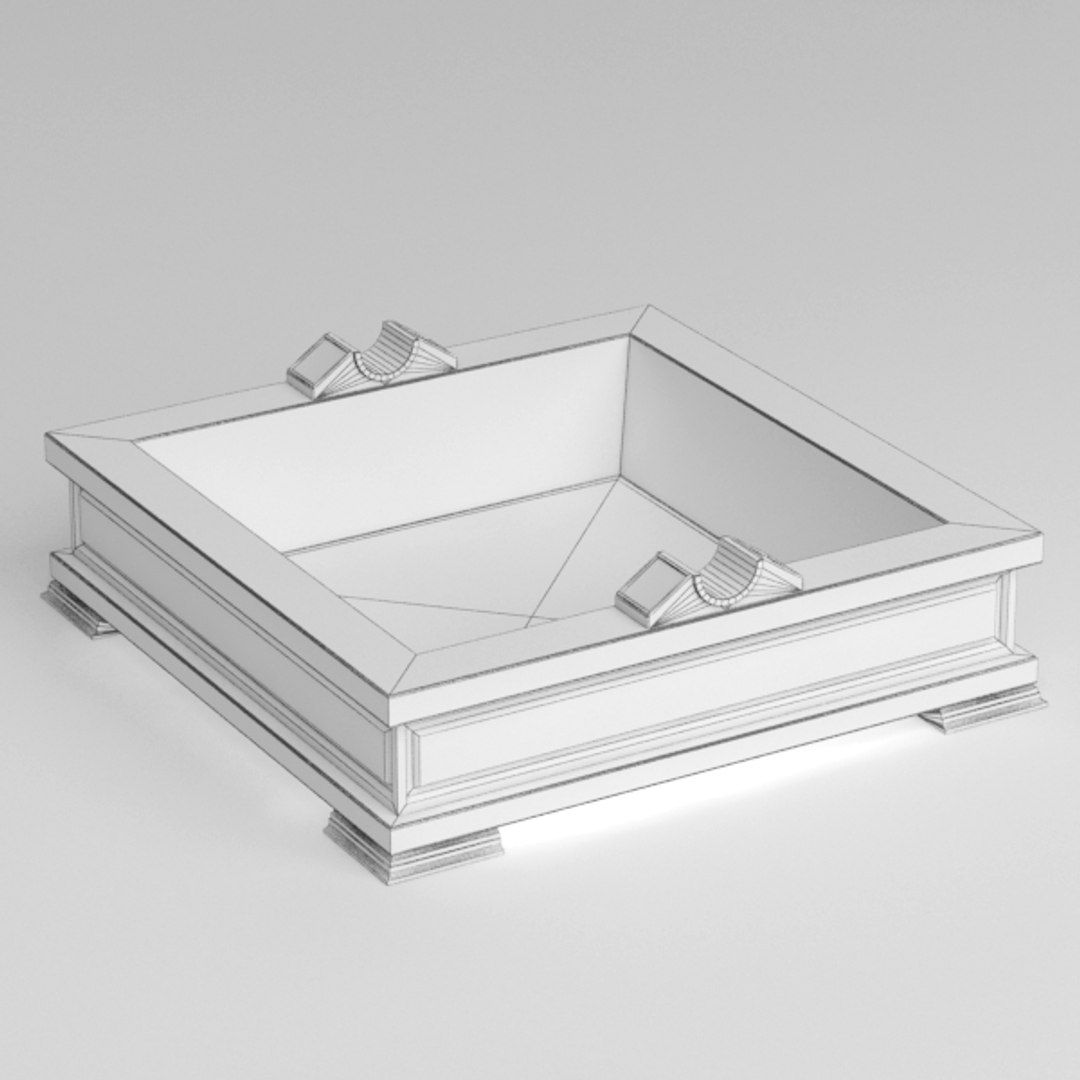 Ash Tray 3d Model