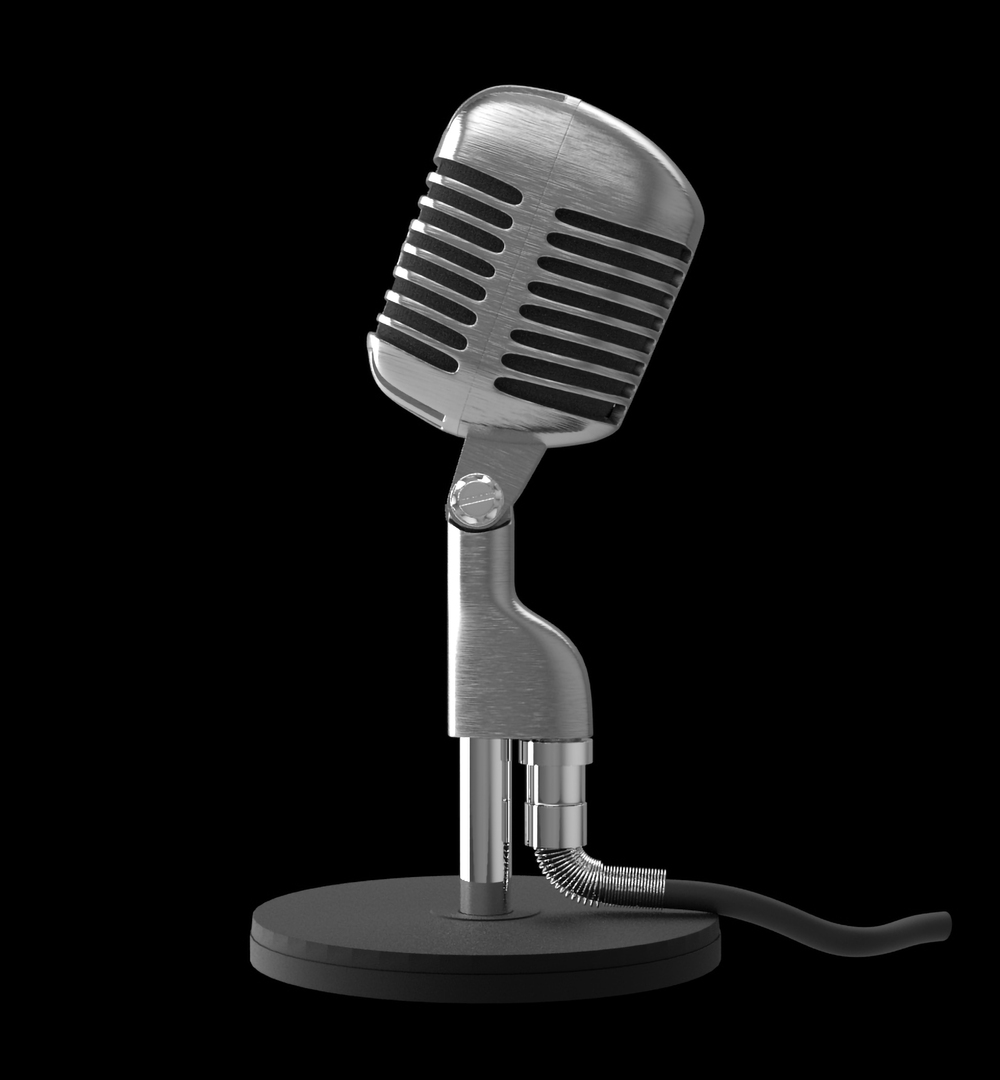 Microphone mic shure 3D model - TurboSquid 1667285