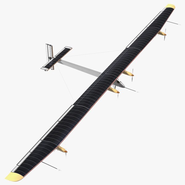 modelo 3d Solar Energy Airplane - TurboSquid 2031259