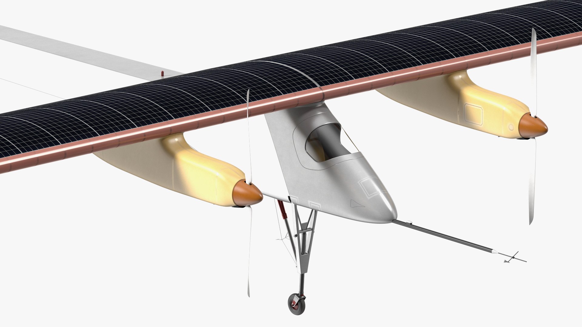Solar Energy Airplane model - TurboSquid 2031259