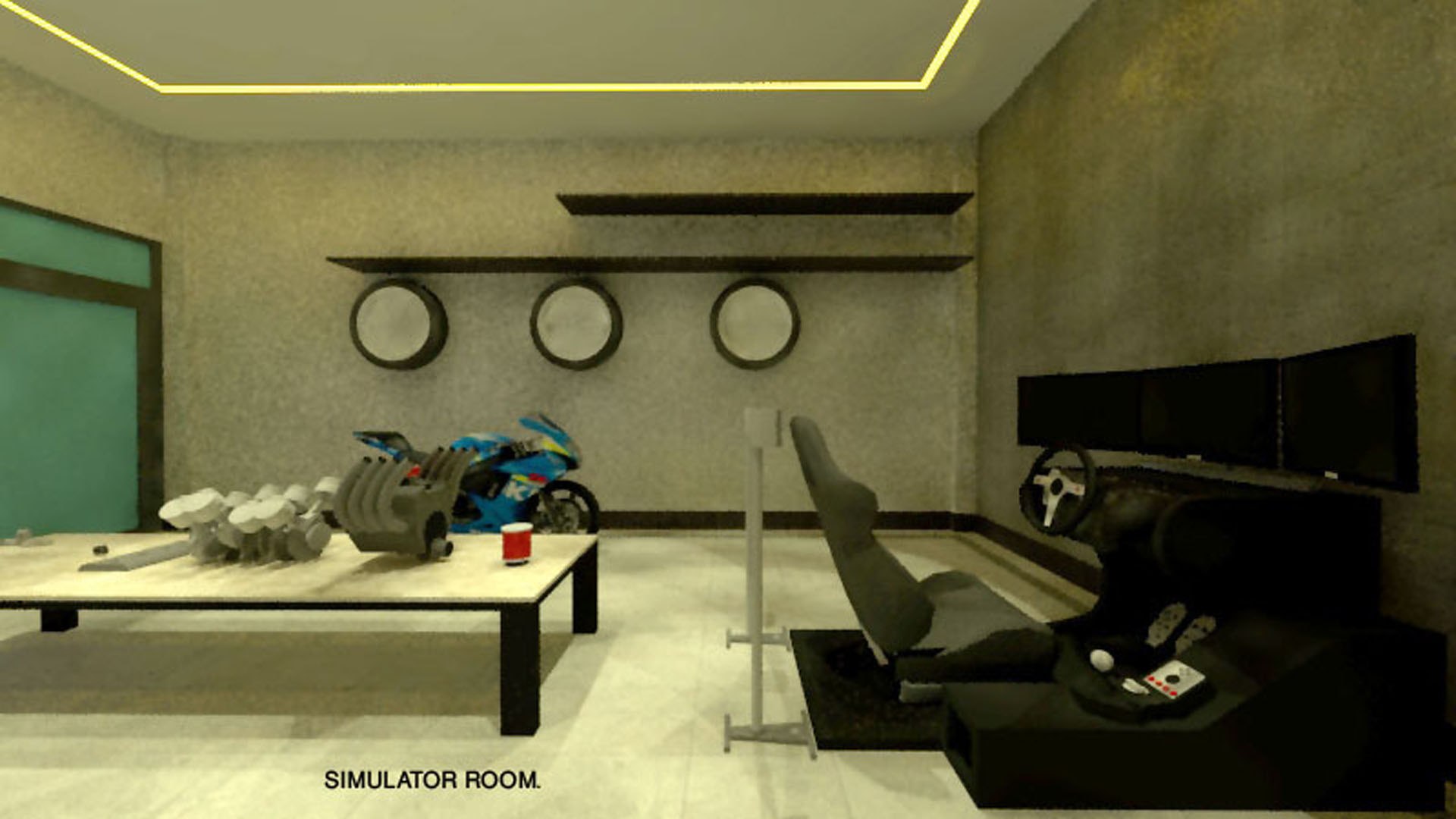 Driving Simulator 3D Model - TurboSquid 2154325