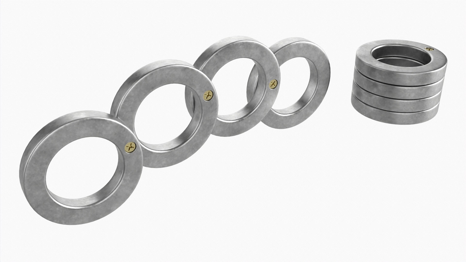 3D Foldable metal knuckle - TurboSquid 1856499