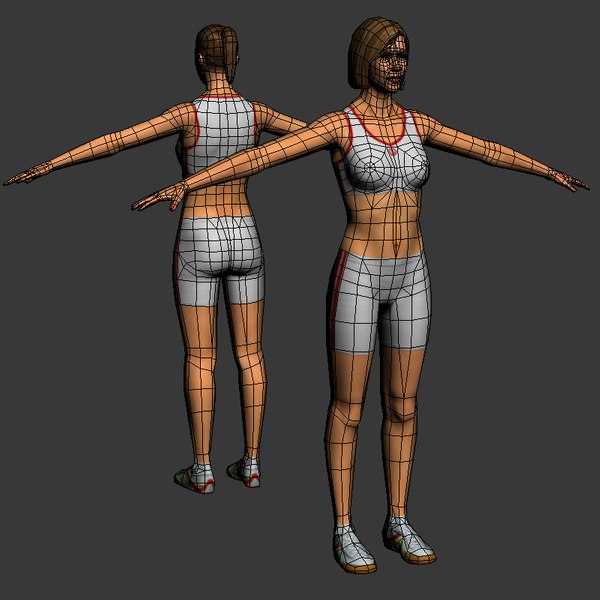 3dsmax woman
