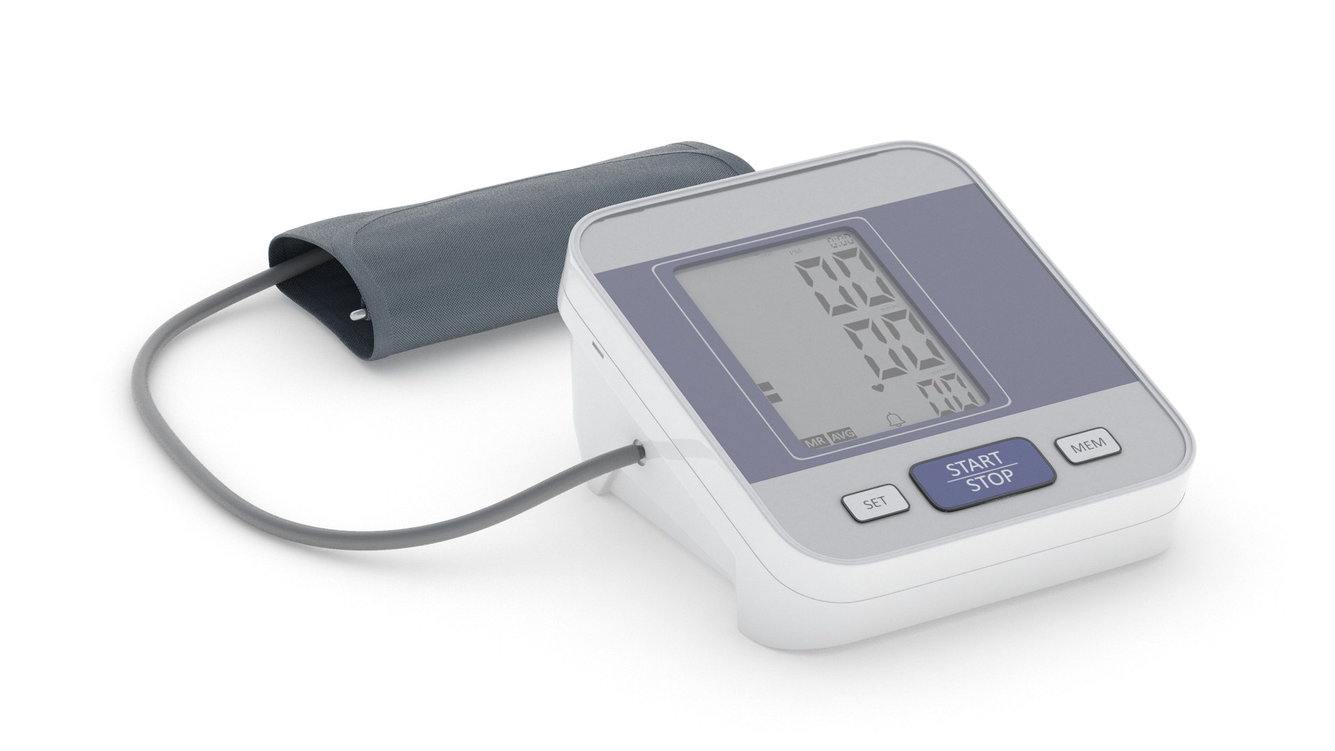 3D Model Medical Blood Pressure Machine Kit PBR Realistic - TurboSquid ...