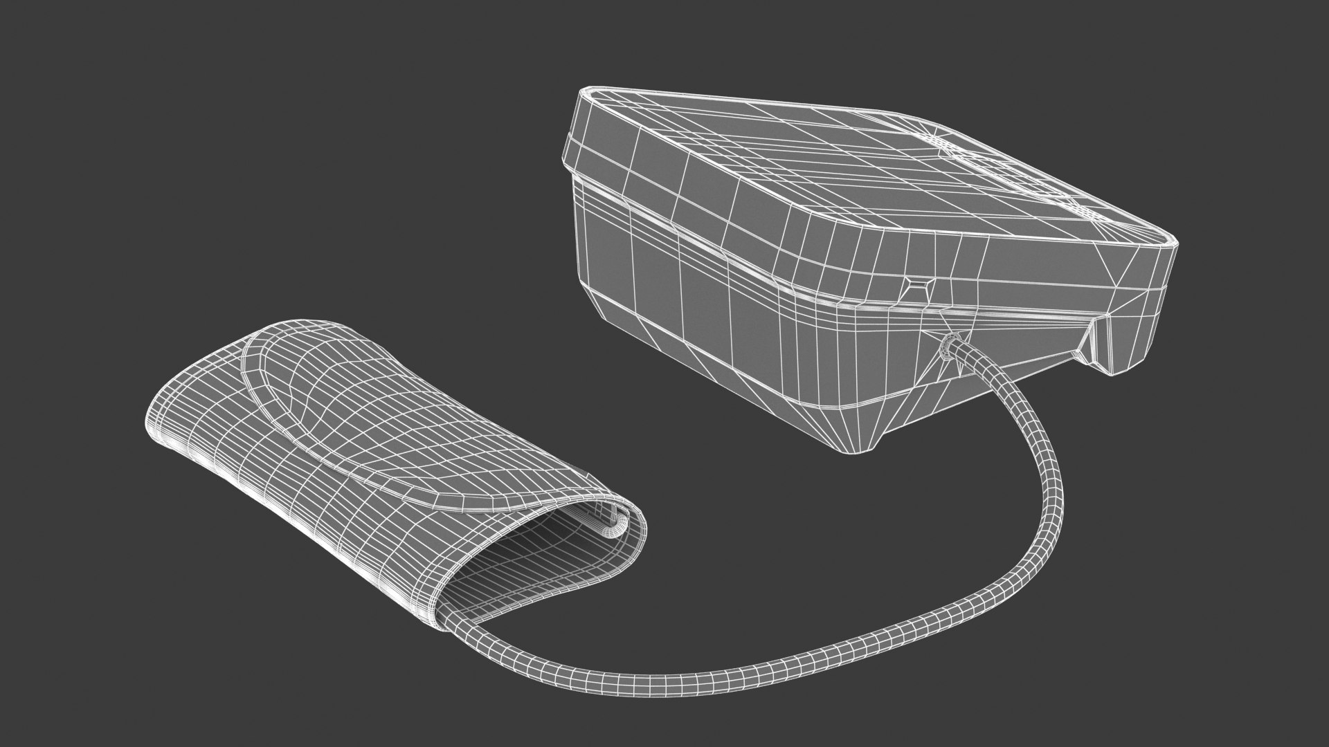 3D Model Medical Blood Pressure Machine Kit PBR Realistic - TurboSquid ...