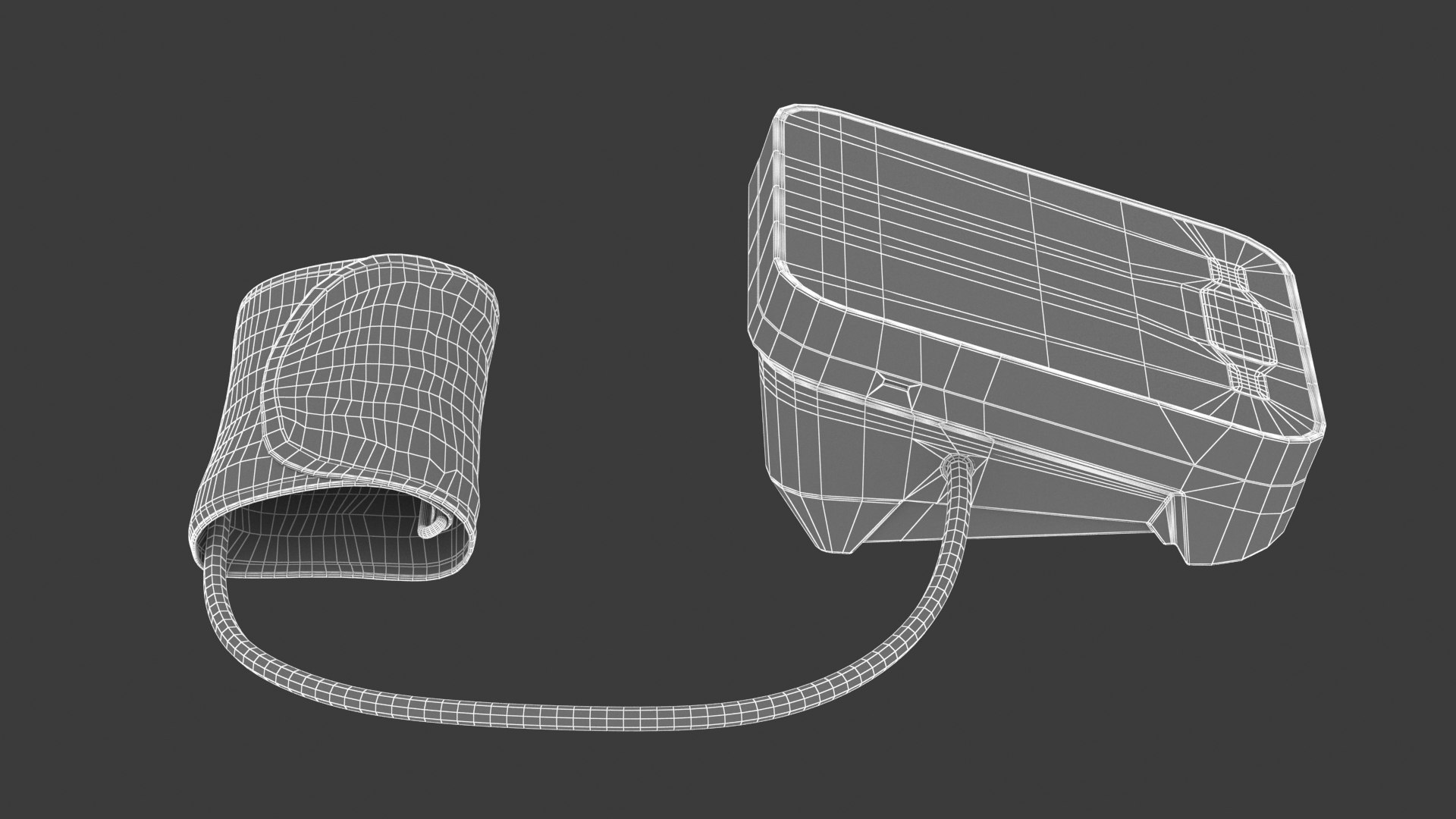 3D Model Medical Blood Pressure Machine Kit PBR Realistic - TurboSquid ...