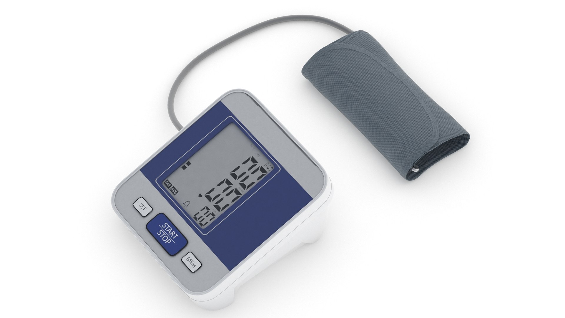 3D Model Medical Blood Pressure Machine Kit PBR Realistic - TurboSquid ...