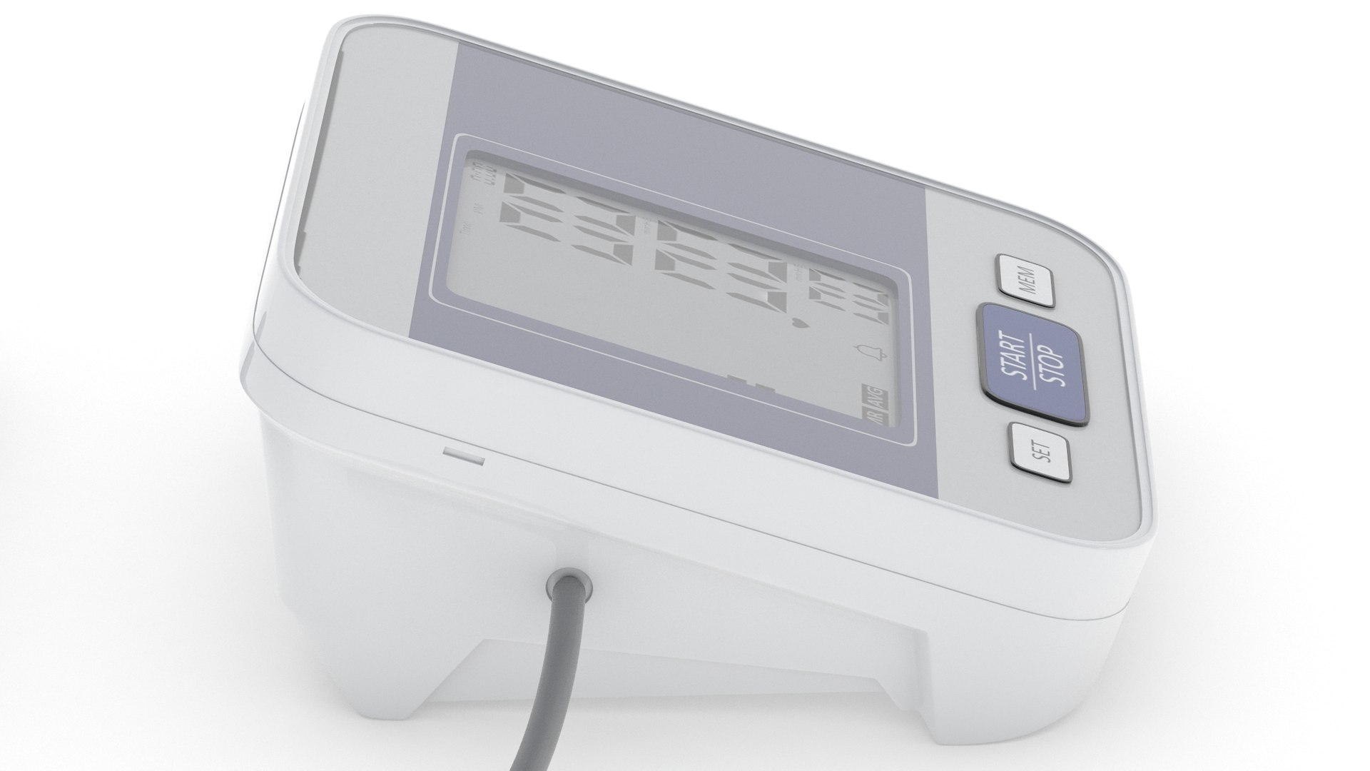 3D Model Medical Blood Pressure Machine Kit PBR Realistic - TurboSquid ...