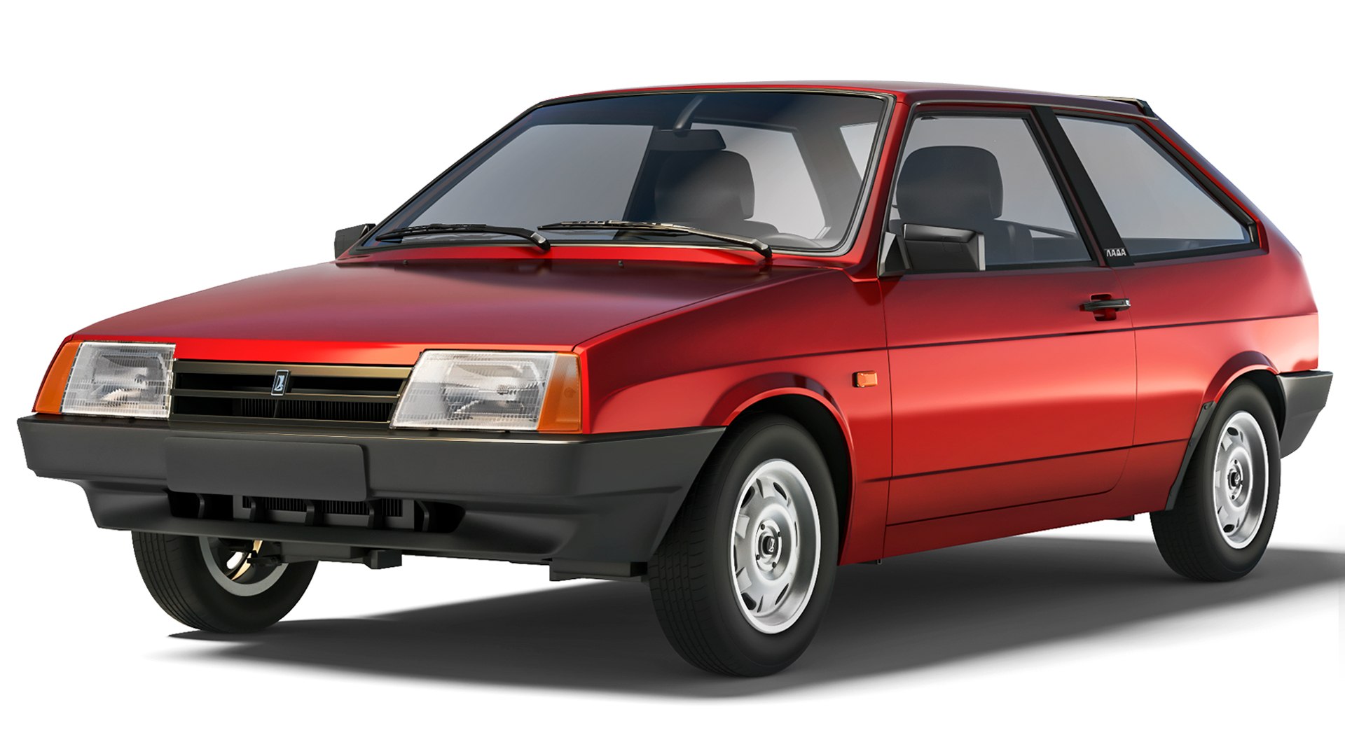 3D VAZ Lada 2108 Sputnik 1991 Model - TurboSquid 2217370
