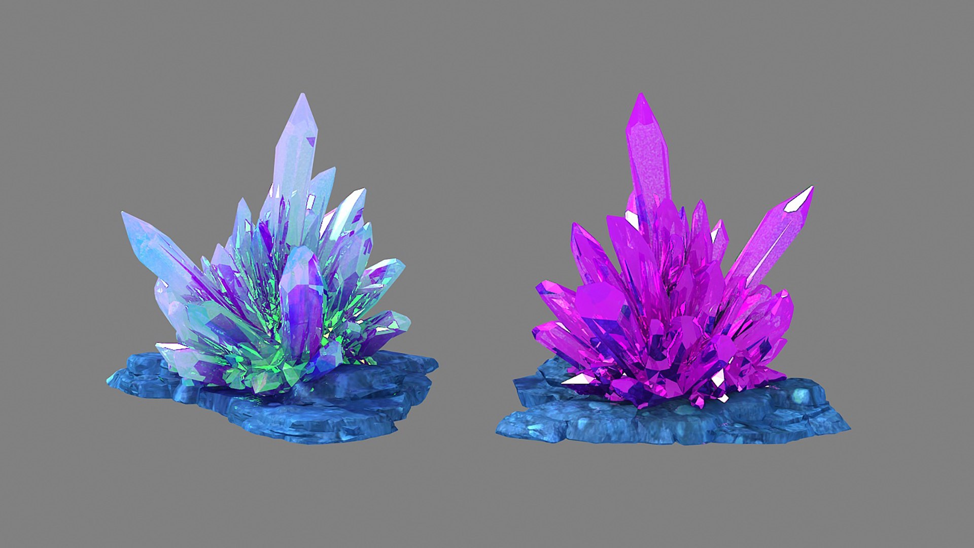 Cryolite Crypt Rare Minerals Diamonds 3D Model - TurboSquid 1865671