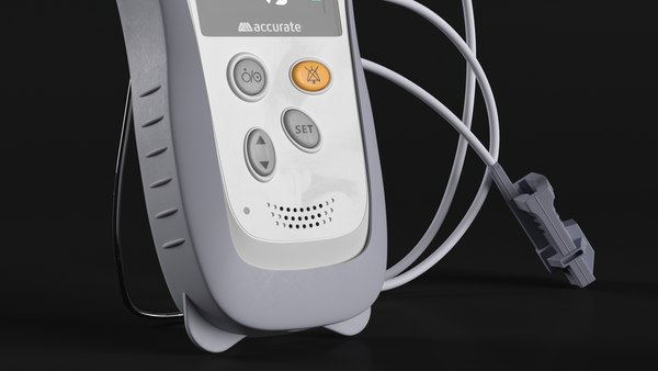 modelo 3d Oxímetro de pulso portátil digital - TurboSquid 2203983
