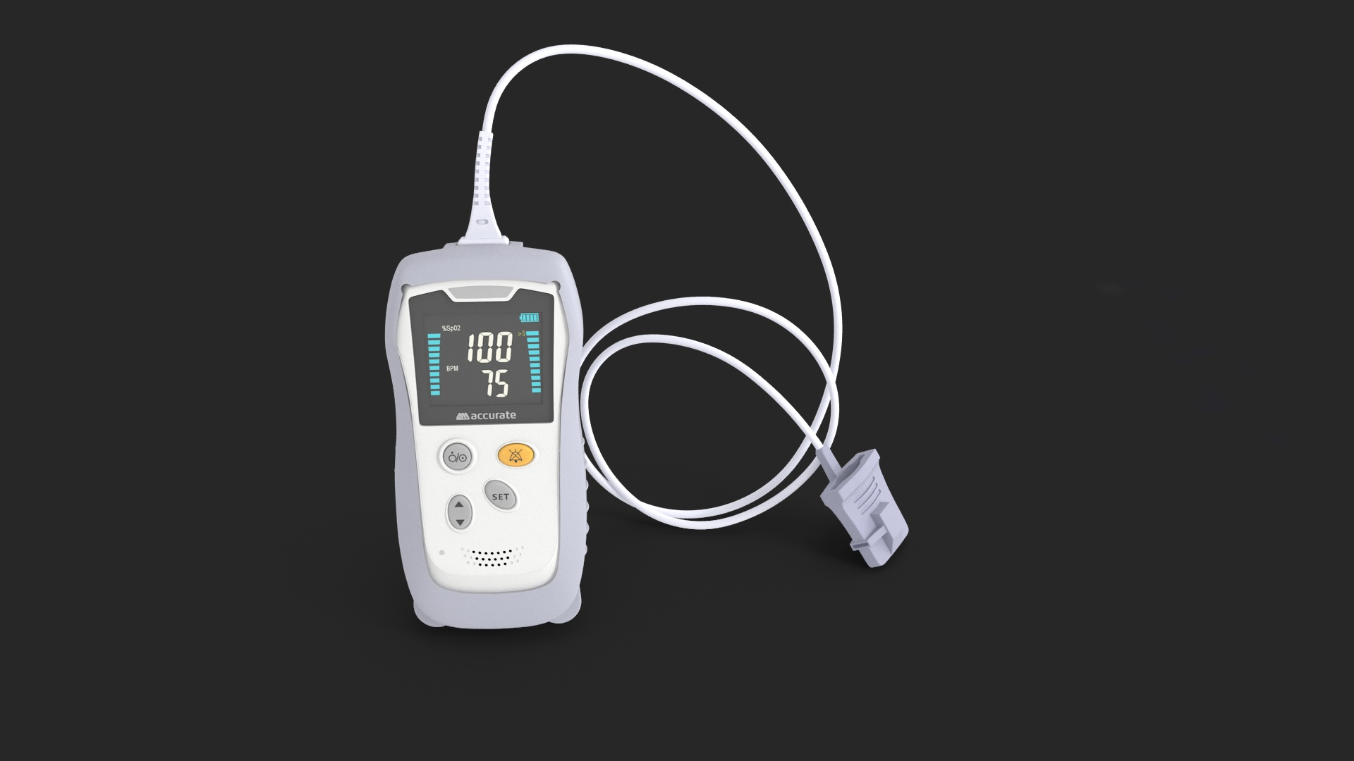 3D Digital Handheld Pulse Oximeter Model - TurboSquid 2203983