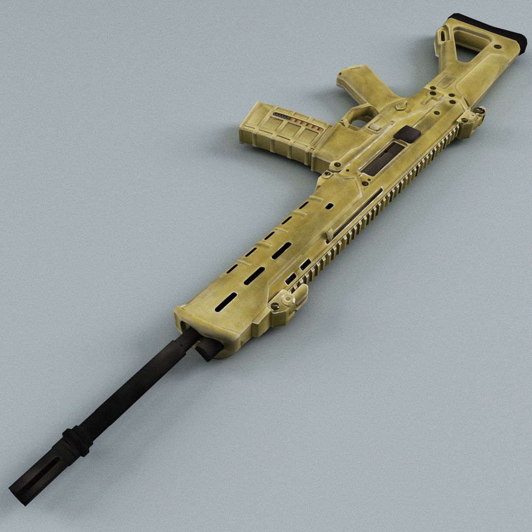 3d model bushmaster adaptive combat rifle