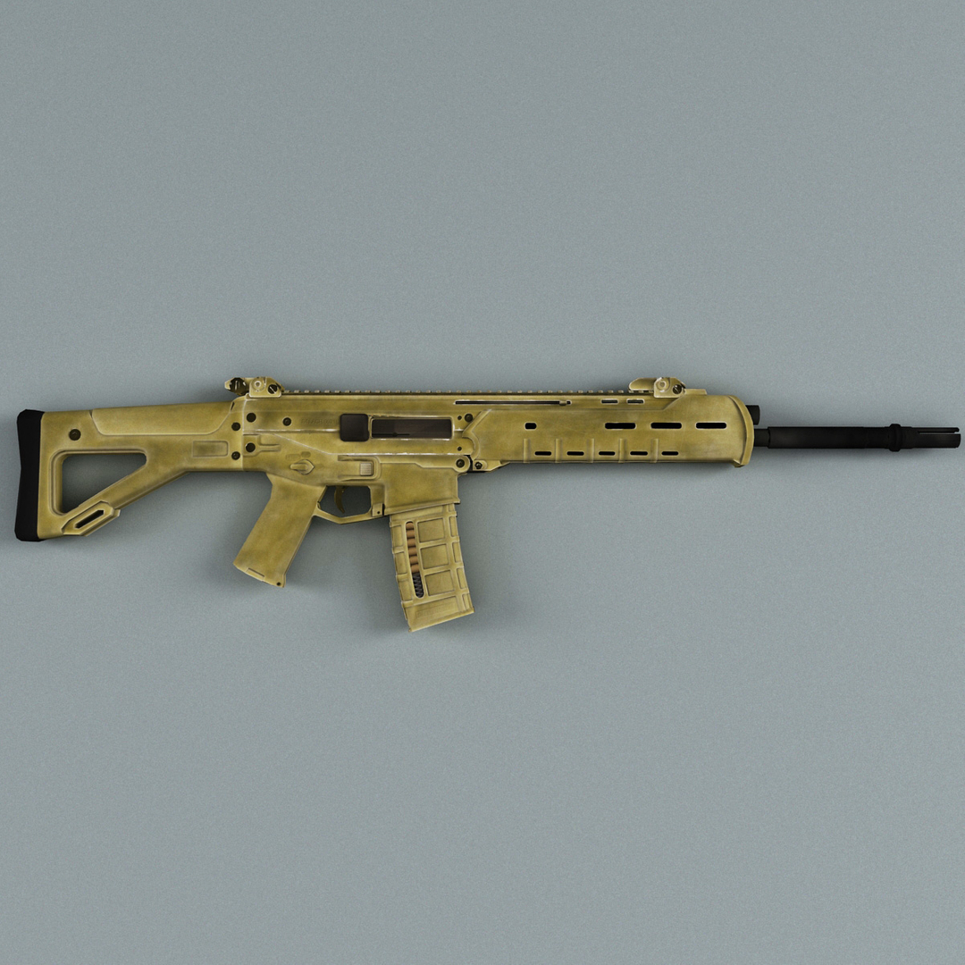 3d model bushmaster adaptive combat rifle