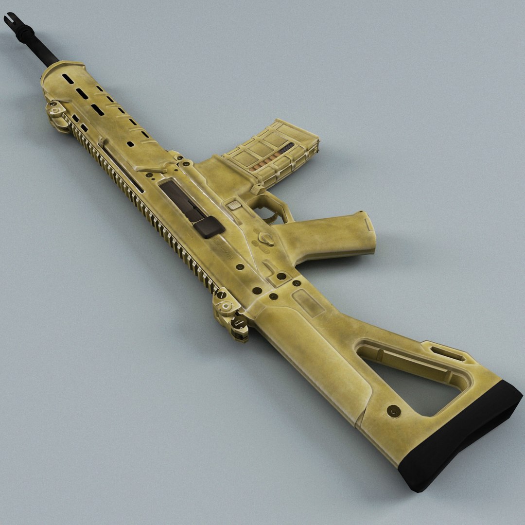 3d model bushmaster adaptive combat rifle
