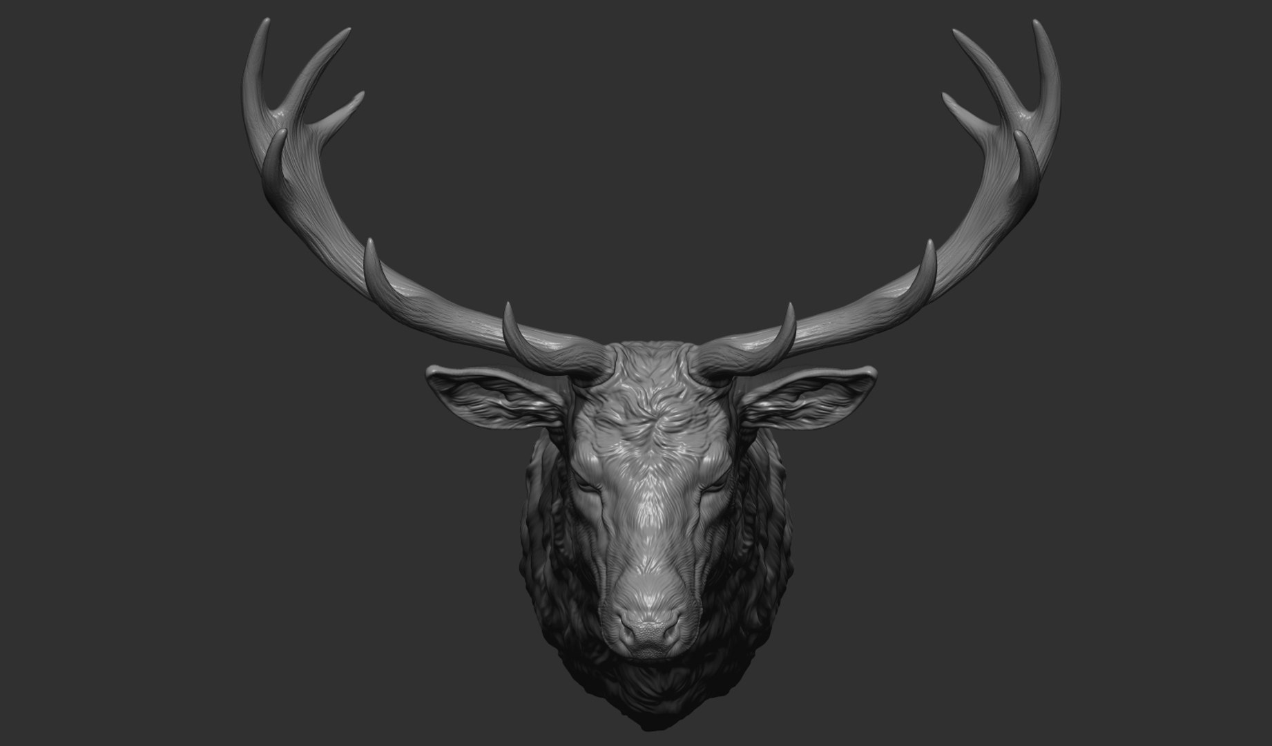 Deer head 3D - TurboSquid 1843816