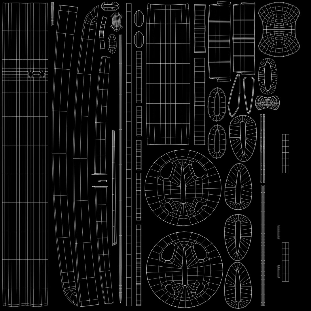 Medieval Swords Master Full Outfit 3D Model - TurboSquid 2071698
