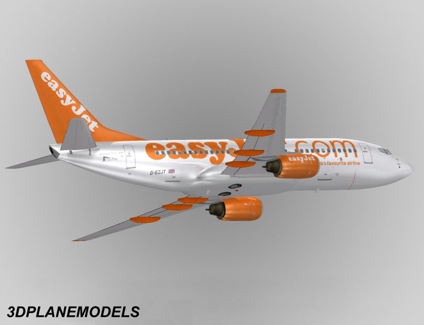 Max B737-700 Easyjet 737